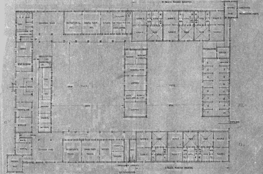 היסטוריה על המפה | ground floor iraq suweidan tegart fort